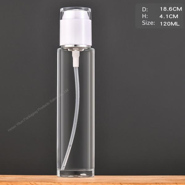 Quality Custom 1oz Clear Bulk Empty Lotion Bottles With Press Pump for sale