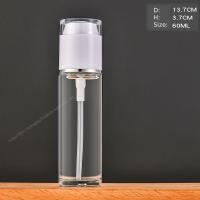 Quality Squeezable Empty Glass Lotion Bottles With Pump Bulk 30ml for sale