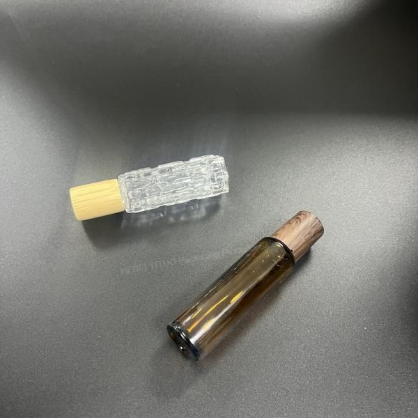 Quality Crystal Roller Bottles Leak Proof 18ml For Dispensing Essential Oils And for sale