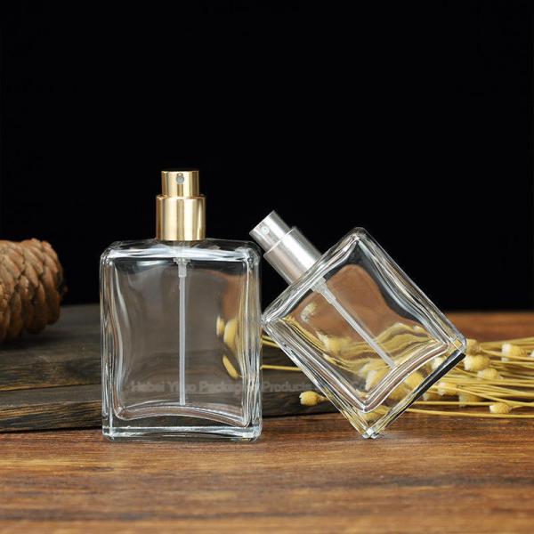 Quality Perfume Atomizer Cosmetic Glass Spray Bottle Empty 100ml for sale