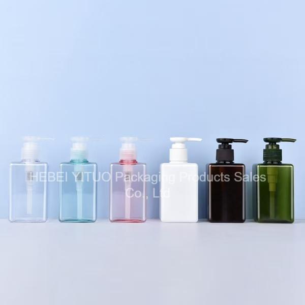 Quality Plastic Hotel Shampoo And Conditioner Bottles 100ml 150ml 250ml For Shower for sale