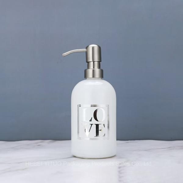 Quality Customized Hotel Shampoo Bottles Plastic Green For Shower for sale