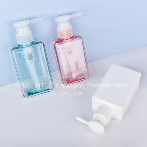 Quality Plastic Hotel Shampoo And Conditioner Bottles 100ml 150ml 250ml For Shower Little for sale