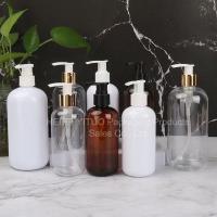 Quality Travel Plastic Shampoo Container Refillable Empty Press Pump Sealing Type for sale