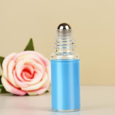 China Silk Screen Printing Roll On Essential Oil Bottle Lightweight And Portable Ideal For Aromatherapy And Personal Fragrance for sale
