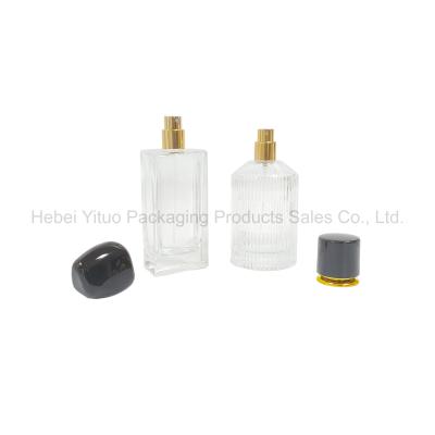 China Lid Sealing Type Antique Perfume Bottles Classic Glass Containers Vintage Style Collectors Items Decorative Bottles for Display for sale