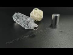 Safe glass roll-on bottles high-transparency