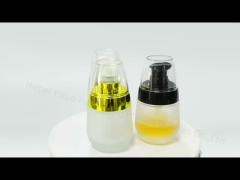 Cosmetic Empty Lotion Bottle Frosting Glass