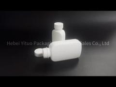 Durability Square Shape Prescription Bottle Chemical Stability
