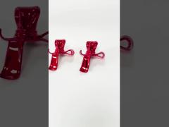 Bow Shape Plastic Bottle Caps 15mm Press Pump Top