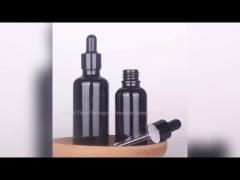 Black Aromatherapy Oil Bottle Manufacturer Dropper