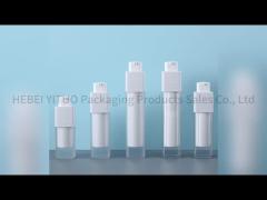 Airless Bottle Cosmetic Packaging For Skin Care