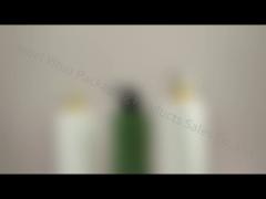 Green Plastic Shampoo Container Travel Refillable