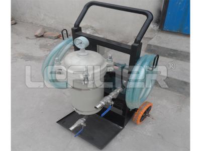 China Movable LYC-40A refrigerator oil filter machine, transformer oil purifier for sale