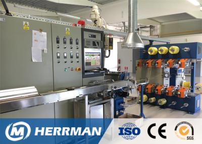 Cina Metà semplice/linea di produzione piena duplex del cavo a fibre ottiche per un cavo dell'interno dei 2 centri in vendita