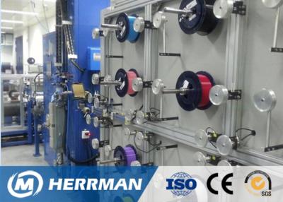 Cina 0.4~1N ripagano la linea di produzione del cavo a fibre ottiche del NASTRO di tensione lunghezza di 7m in vendita