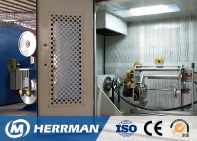 China Triple Twister Lan Cable Machine , CAT5 CAT5E CAT6 Cable Making Machine for sale