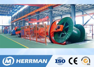 China O PLC controla a máquina do tornado do cilindro, máquina 130 OD de expedição de cabogramas máximo do cabo distribuidor de corrente à venda
