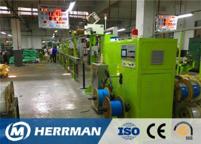 China 1000m / Min Line Speed Pvc Cable Extruder Machine For 1.5-16mm2 WIth PLC Control for sale