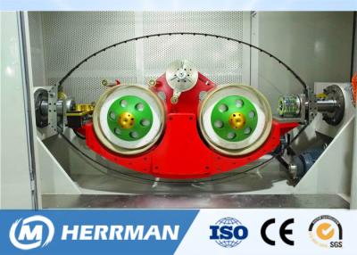 China High Rotation Speed Data / Lan Cable Machine , Quadruple Cable Bunching Machine for sale