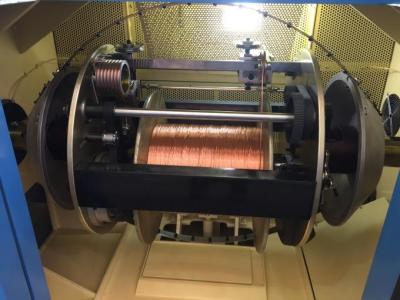 China Kabel der Höchstgeschwindigkeits-3000rpm, das Maschine Buncher-Maschine für PC-Drähte der Torsions-19 einmal verdreht zu verkaufen