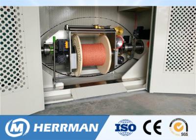 China Fully Automatic Double Cable Twisting Machine With Bow High Speed Bunching for sale