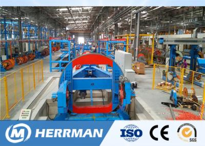 Cina 100m/Min Drum Twister Extrusion sovrappongono la macchina con Caterpiller per il cavo telefonico in vendita
