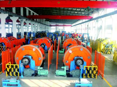 China Tipo equipamento da gaiola de fabricação do cabo de OPGW para o condutor aéreo à venda