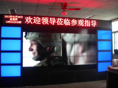 Cina 65inch Samsung rivestono la soluzione di pannelli LCD della parete di Dsiplay dell'incastonatura di 4.7mm in vendita