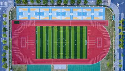 Cina Iaaf ha approvato la pista corrente atletica piena dell'unità di elaborazione della pista corrente di gomma inoffensiva in vendita