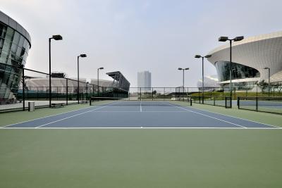 Cina il campo da pallacanestro acrilico Fadeless per qualsiasi tempo di 4mm sorge Fadeless in vendita