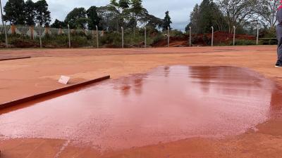 Cina Pista atletica del sistema del cappotto dello spruzzo della pista del tartan misto di gomma di Iaaf in vendita