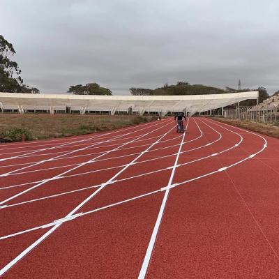 中国 15mmのサンドイッチ システム ゴム製分野の運動トラックに床を張る連続したトラック スポーツ 販売のため