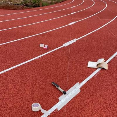 中国 IAAFの証明のゴム製格子縞稼動トラックEPDM動揺の能力別クラス編成制度 販売のため