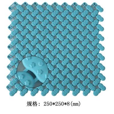 Cina mattonelle di pavimentazione dell'interno di pavimentazione di collegamento di plastica di drenaggio automatico modulare del garage 350g/pc in vendita