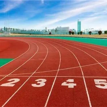 中国 9mmの合成物質連続したトラックSBR微粒は競技場のためのフロアーリングを遊ばす 販売のため