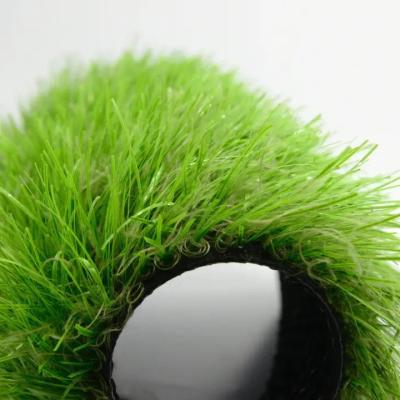 China 25mm Kunstmatig Grasgras Drie Kleurenpp+net+sbr Latex Steun Te koop
