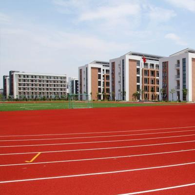 Cina Anti bene durevole all'aperto d'ingiallimento della pista della pavimentazione del sintetico per scuola in vendita