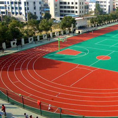 中国 ISO14001 13mmの全天候用運動ゴム トラックは衰えない浮上する 販売のため