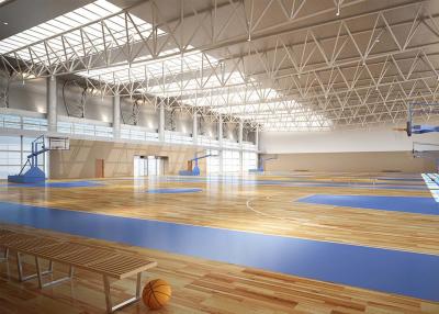 Cina Pavimentazione verde del vinile del PVC di sport/pallacanestro dell'interno che pavimenta 4.5mm - 7,2 millimetri in vendita