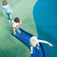 China EPDM Playground Surface Sound Insulation SBR Running Track 2-4mm Granules for sale