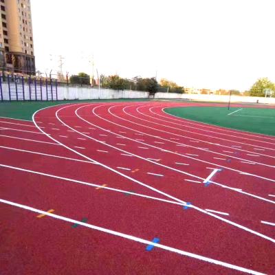 Cina Pista corrente rossa inodora atletica di Eco della pavimentazione inoffensiva di sport in vendita