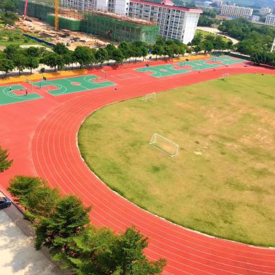 中国 スプレーに床を張る抵抗15mmの厚さのEcoの紫外線スポーツは赤いに塗った 販売のため