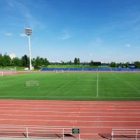China Full PU Athletic Track Surface 13mm Thickness with Drier and Line Marking for Outdoor Sports for sale