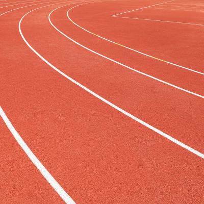 China IAAF ha certificato la pista pareggiante di camminata di modo del blu corrente atletico della pista for sale