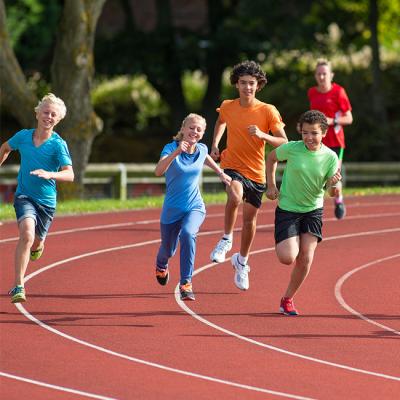 Cina IAAF ha approvato il sistema del panino della resistenza di slittamento che esegue la pista Fadeless in vendita