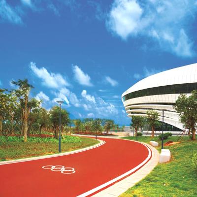 Cina Il sintetico del vinile mette in mostra pavimentando lo spessore dell'interno del campo da badminton 13mm in vendita
