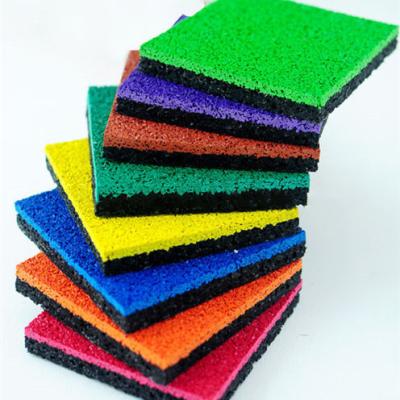 中国 トラック物質的で青い再生利用できる防水を揺する2つの層EPDM 販売のため