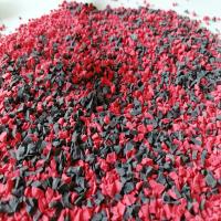 China High Elasticity EPDM Rubber Flooring 8-15mm Thick Durable Athletic Playground Surface for sale