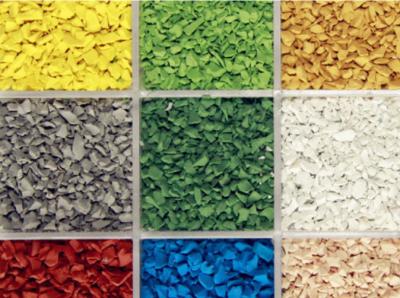 China MSDS Certificate EPDM Sport Flooring No Cracking Multi Color Surface for sale